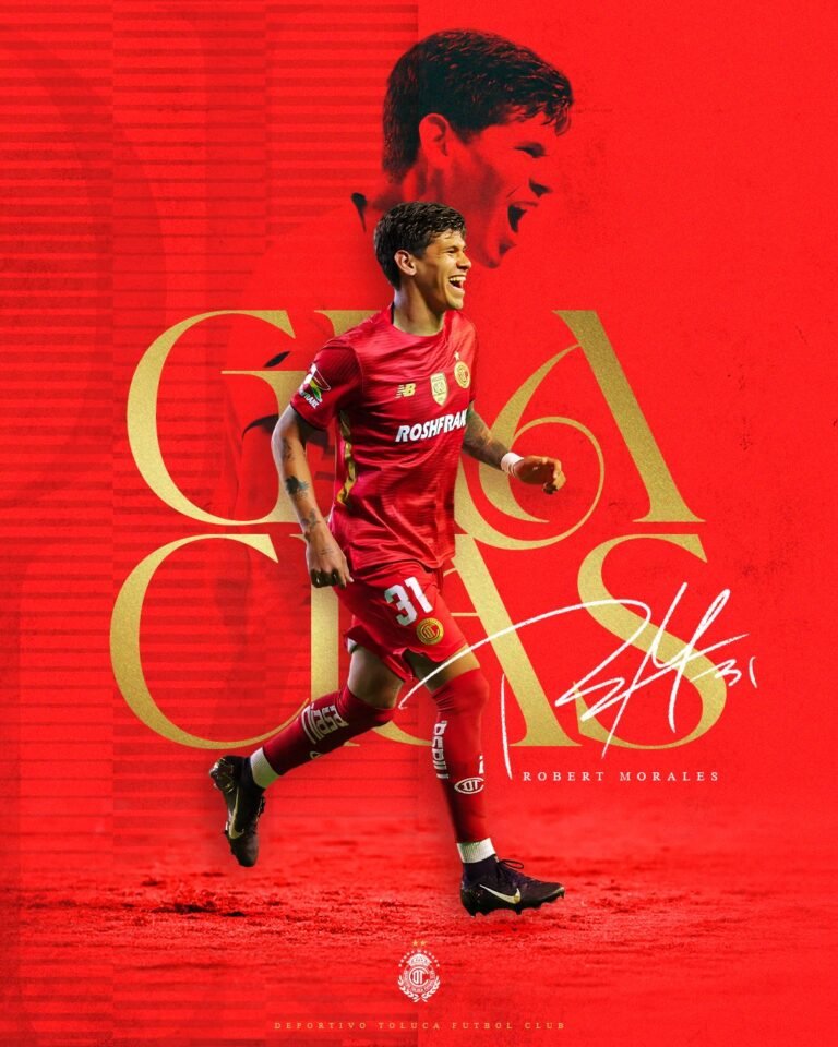 Cambio en la delantera: Robert Morales sale del Toluca FC, confirma ...